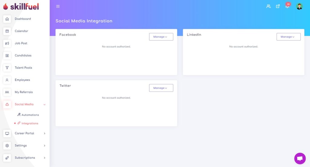 Social Media Recruiting Automation Software | Skillfuel