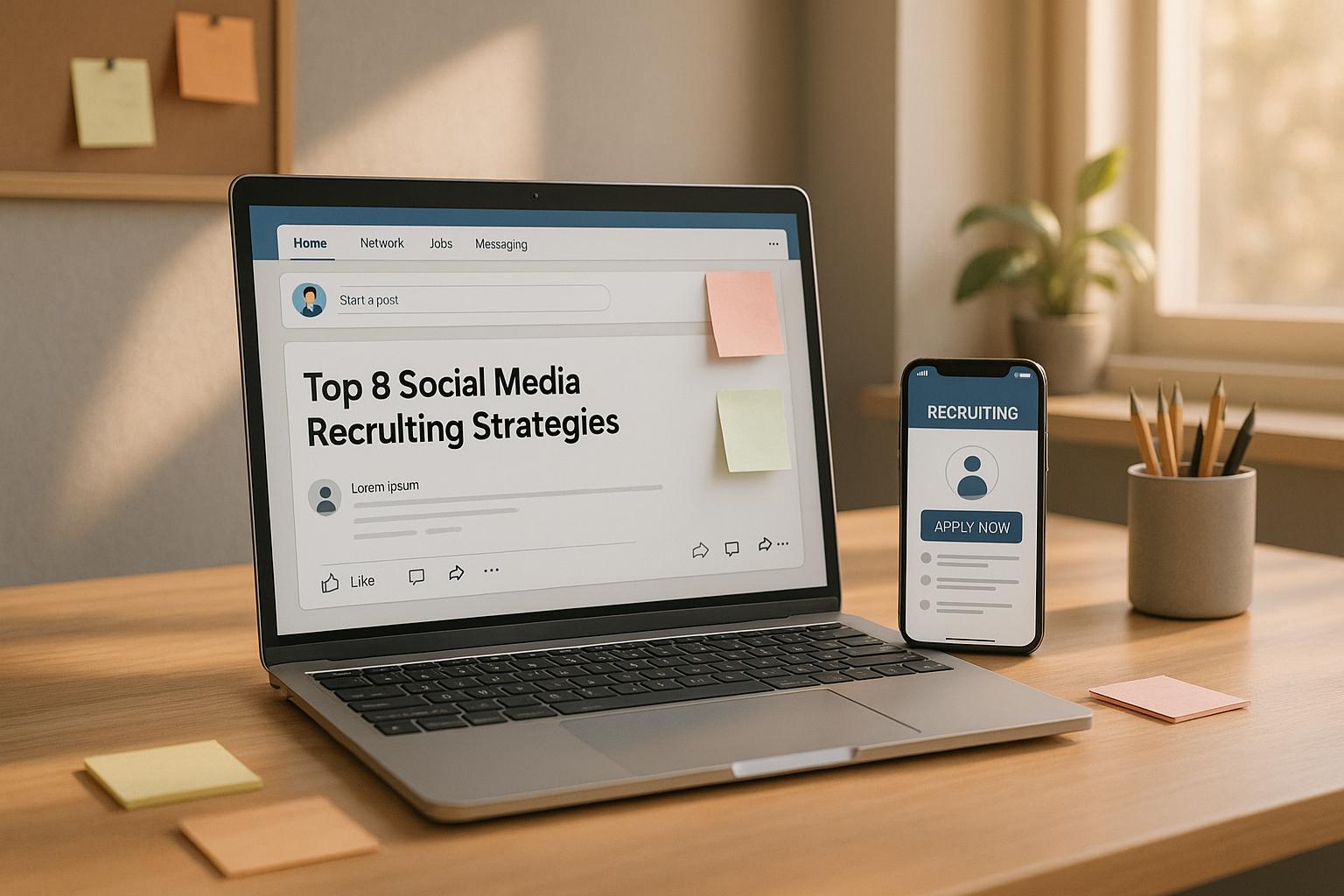 Top 8 Social Media Recruiting Strategies - Skillfuel