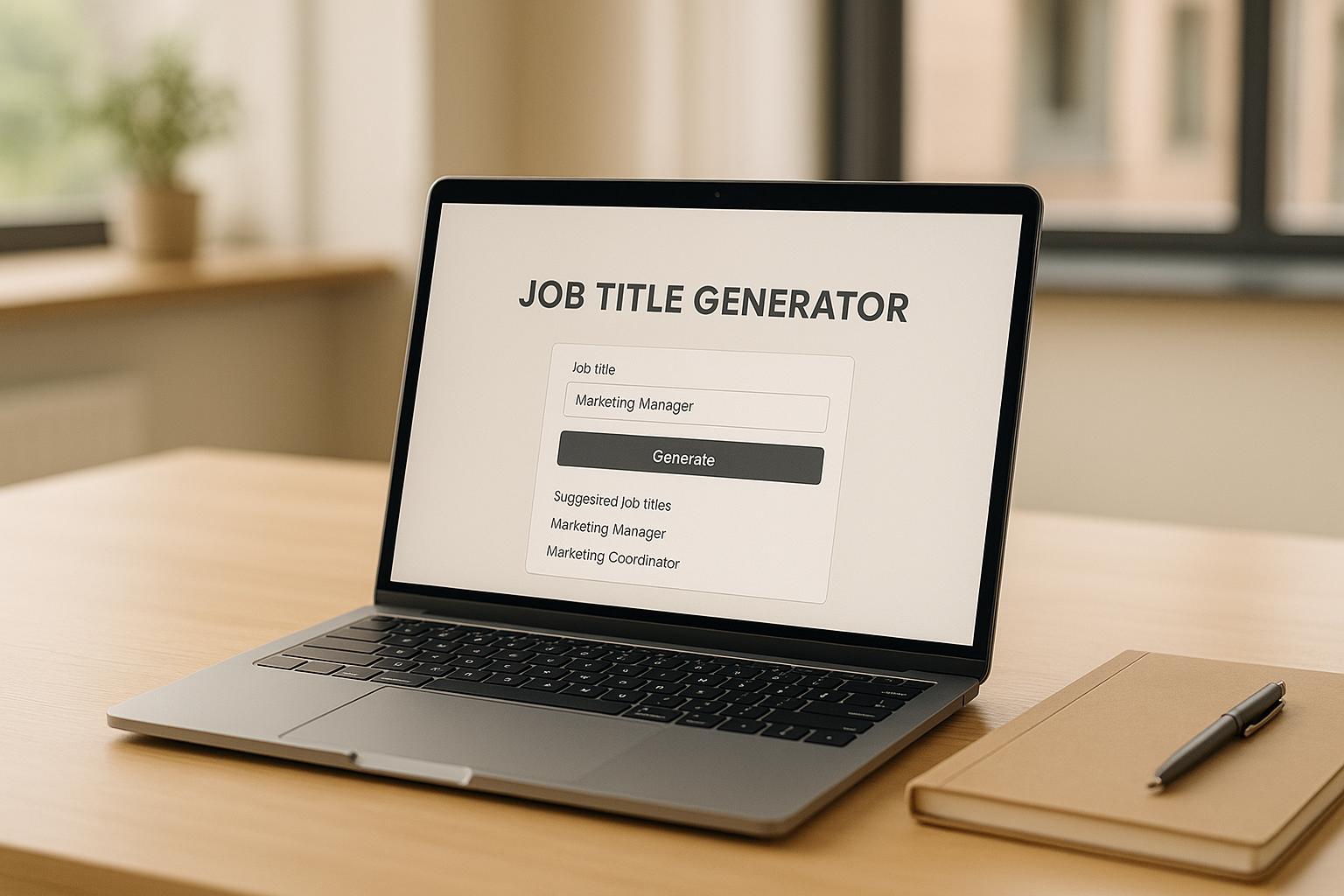 Job Title Generator - Skillfuel